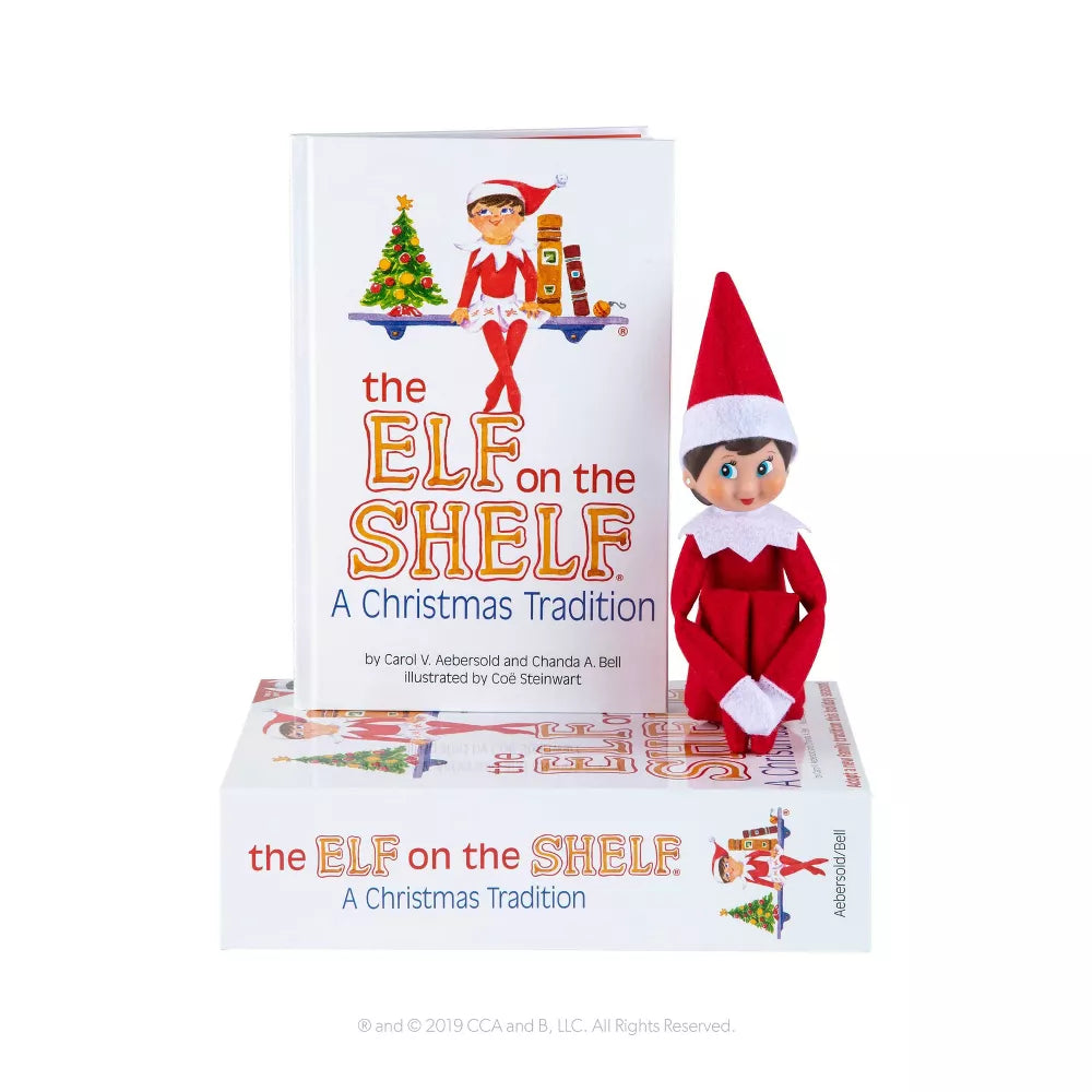 The Elf on the Shelf - Blue Eye Girl Elf - by Chanda Bell (Hardcover ...